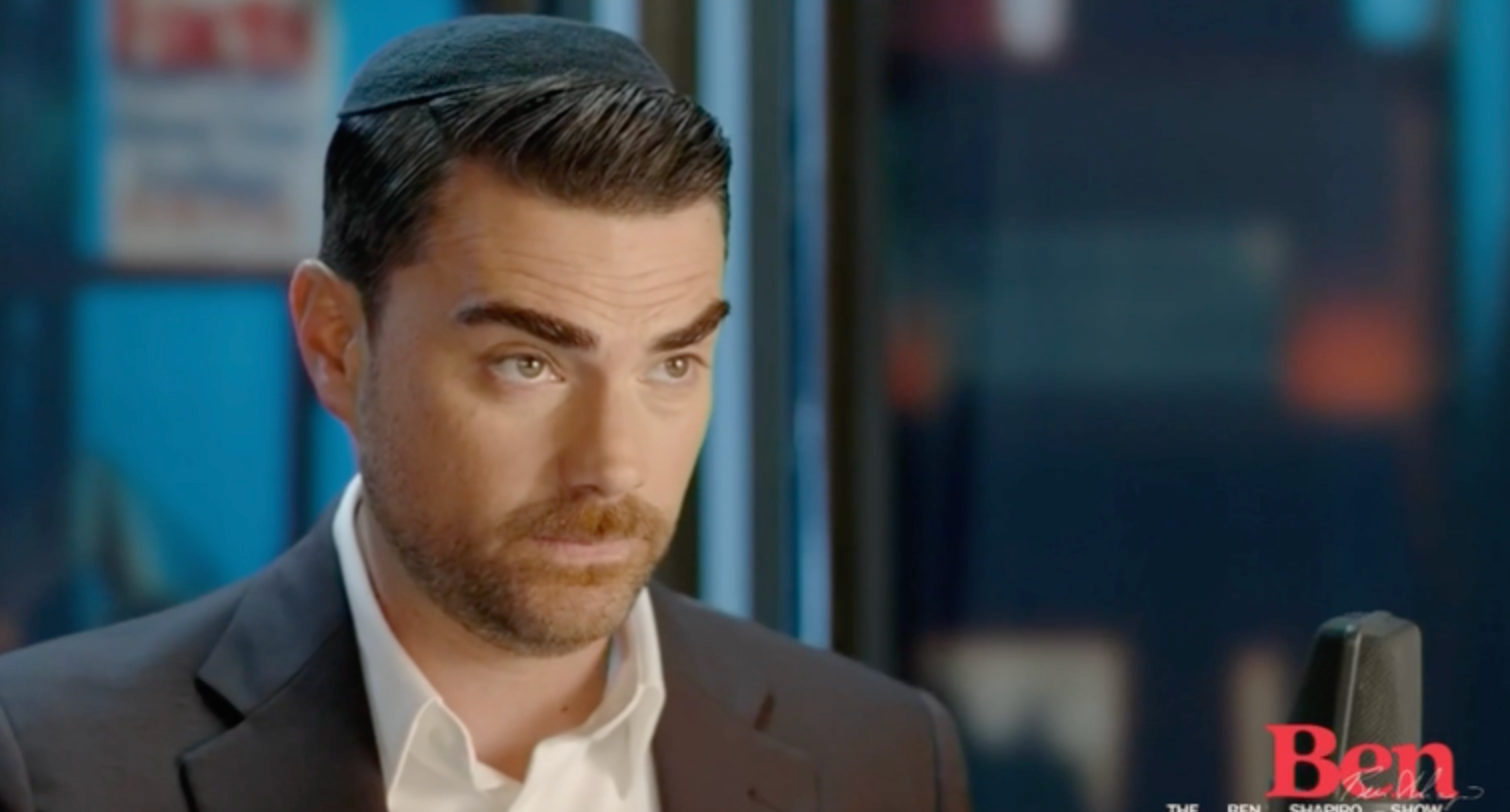 Ben Shapiro says that Tucker Carlson "put out a statement that I think is factually incoherent ...